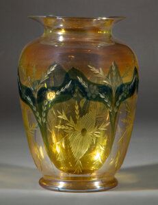 Durand Art Glass | Massive Vase | MutualArt