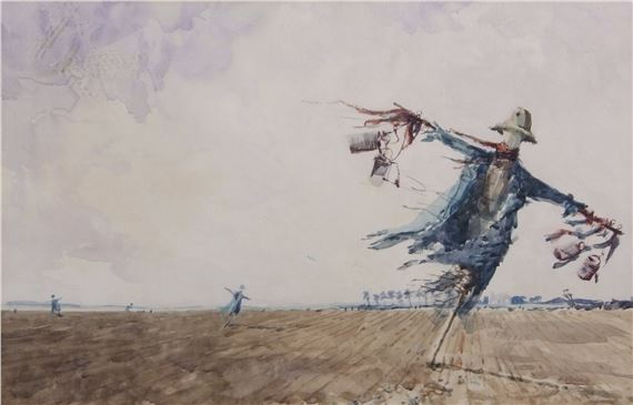 John Sutton | 'Scarecrows' | MutualArt