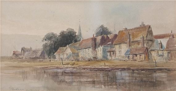 Frederic William Burton | 'Bosham' | MutualArt