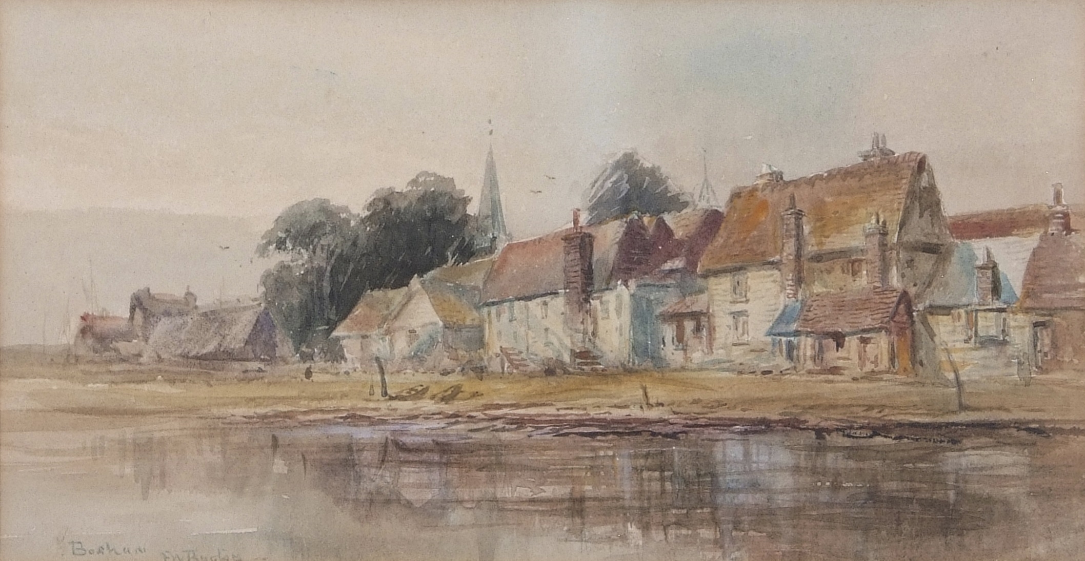 Frederic William Burton | 'Bosham' | MutualArt