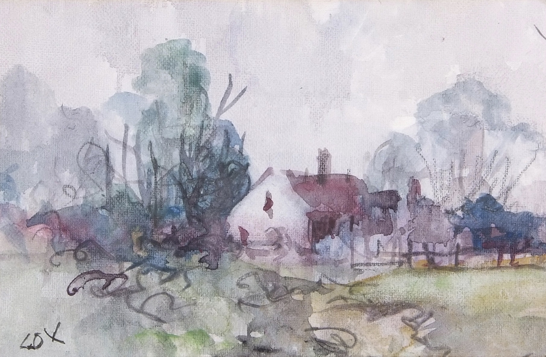 Jack Cox | Norfolk house / landscape study | MutualArt