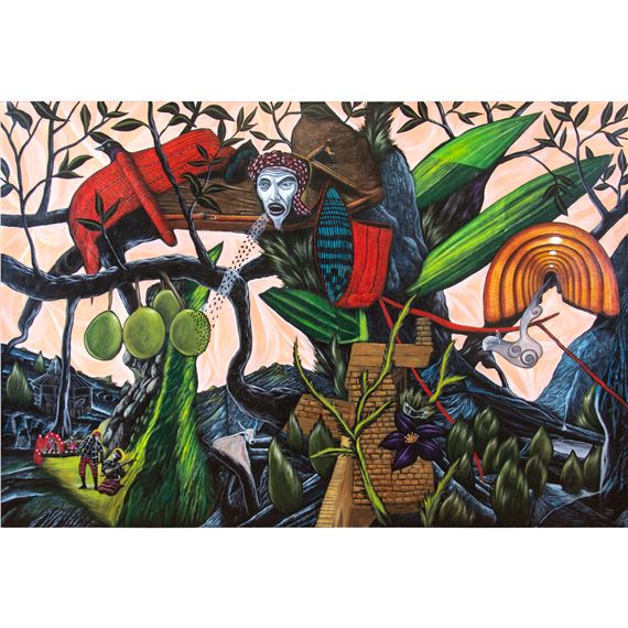 Rodel Tapaya | The Tree of Make Believe (2012) | MutualArt