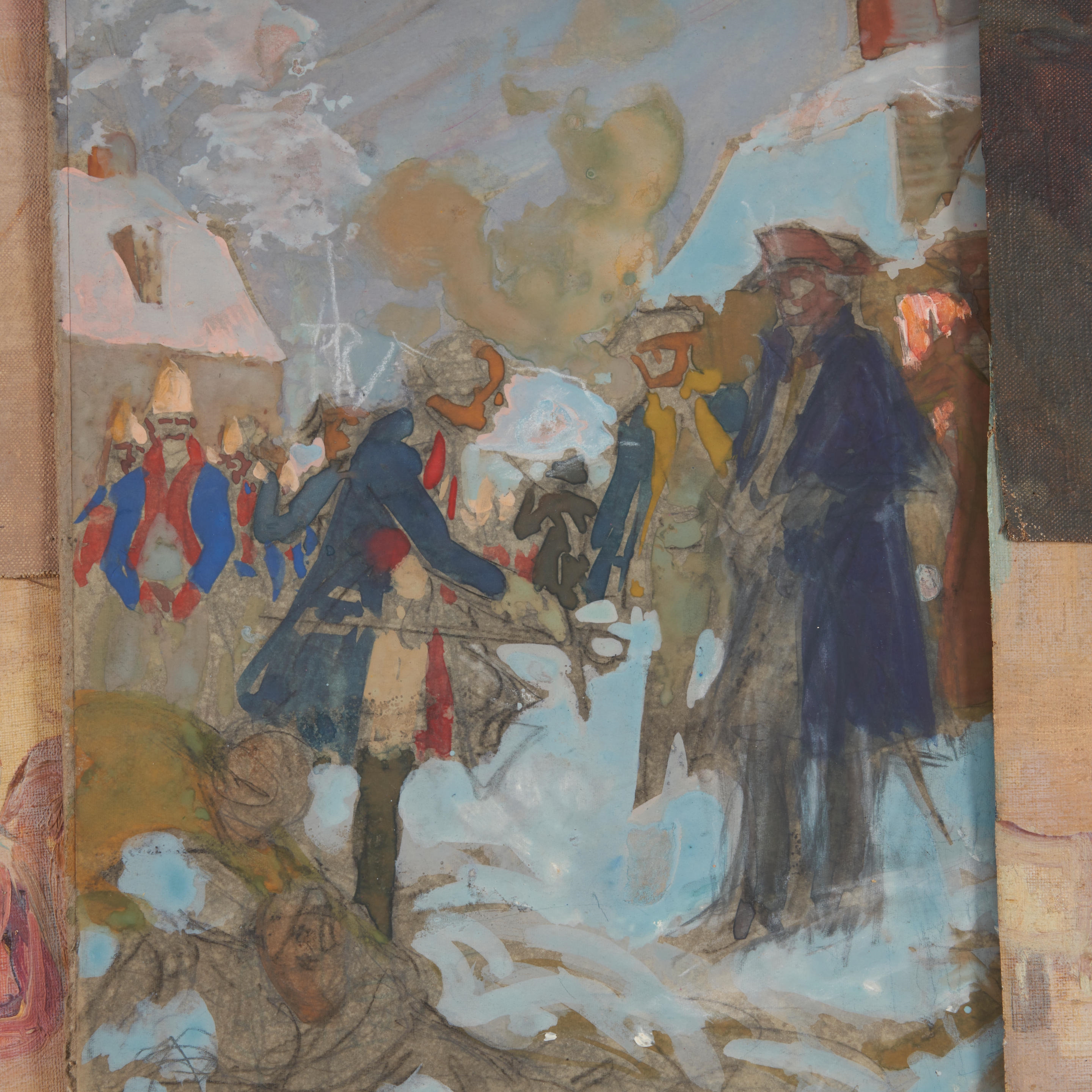 Charles Hoffbauer | Various North African Oil Sketches | MutualArt