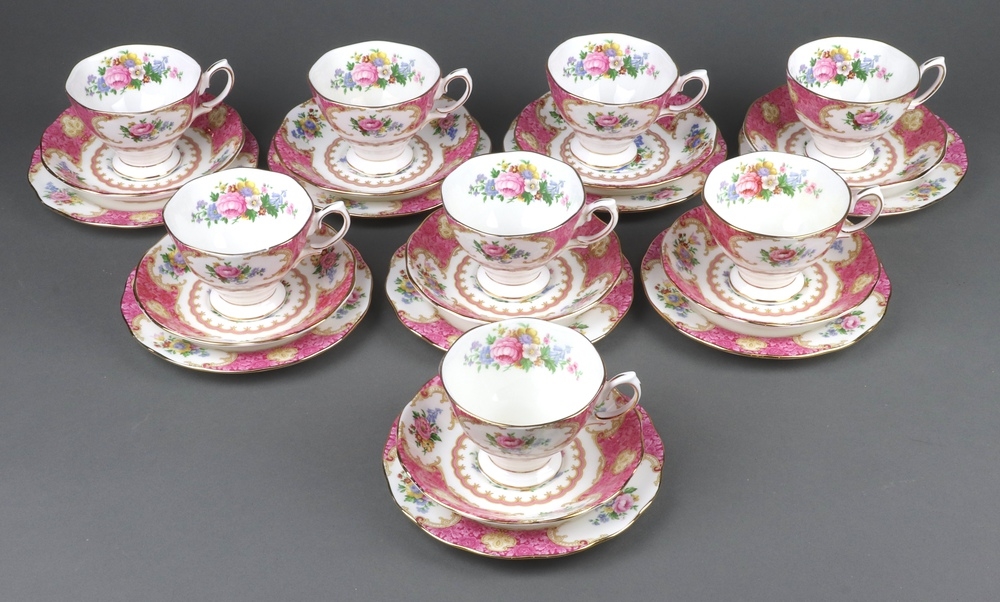 Royal Albert | A set of Royal Albert Lady Carlisle tea ware comprising ...