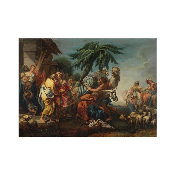 François Boucher | La séparation de Laban et de Jacob | MutualArt