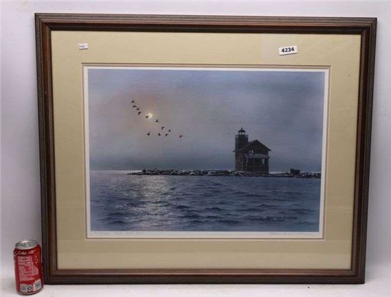 Harry Lamar Richardson | Cedar Point Light | MutualArt