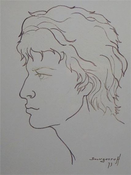 Tola Soungouroff | Male profile (73) | MutualArt