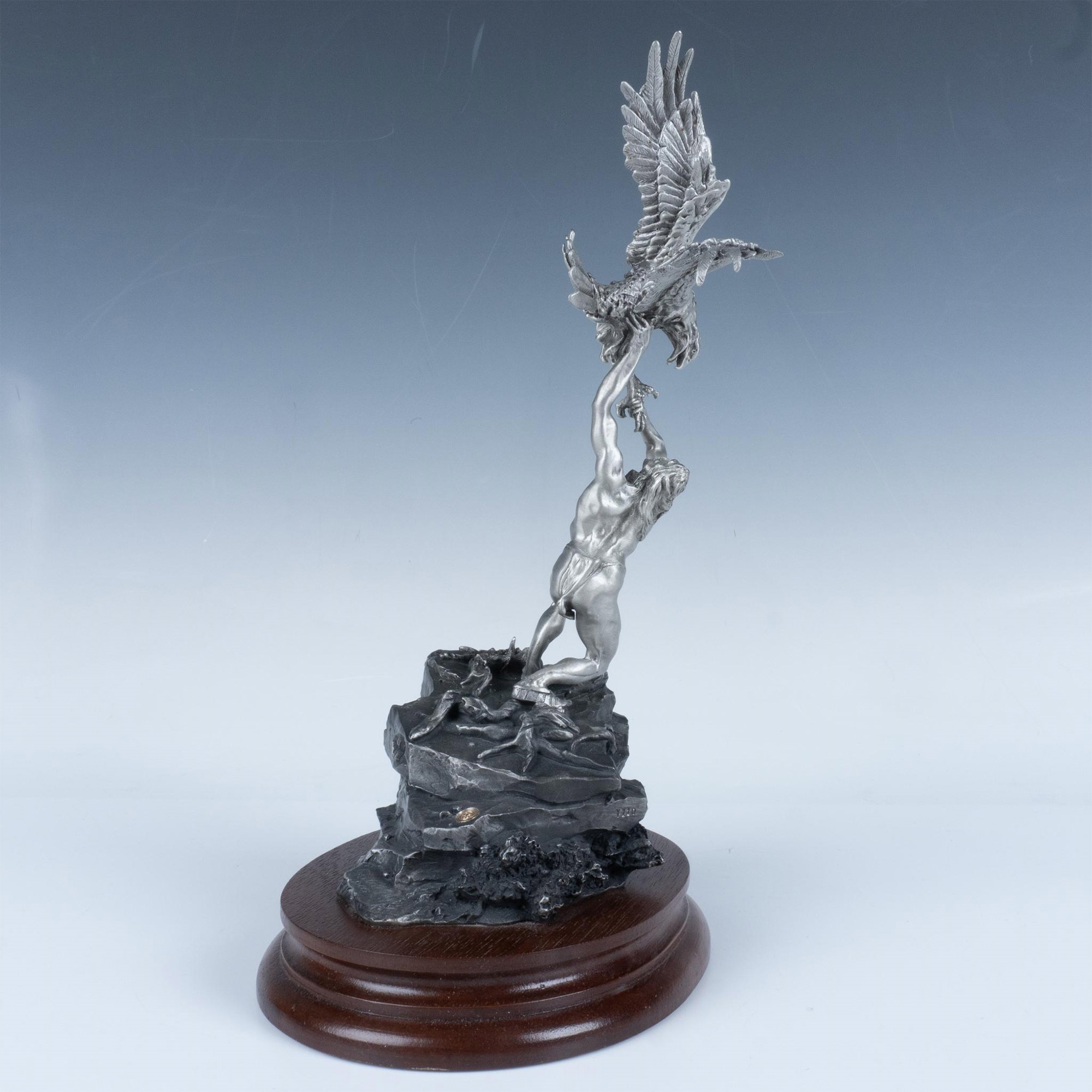 Michael Boyett | Chilmark Michael Boyett Pewter Figurine, Eagle Catcher ...
