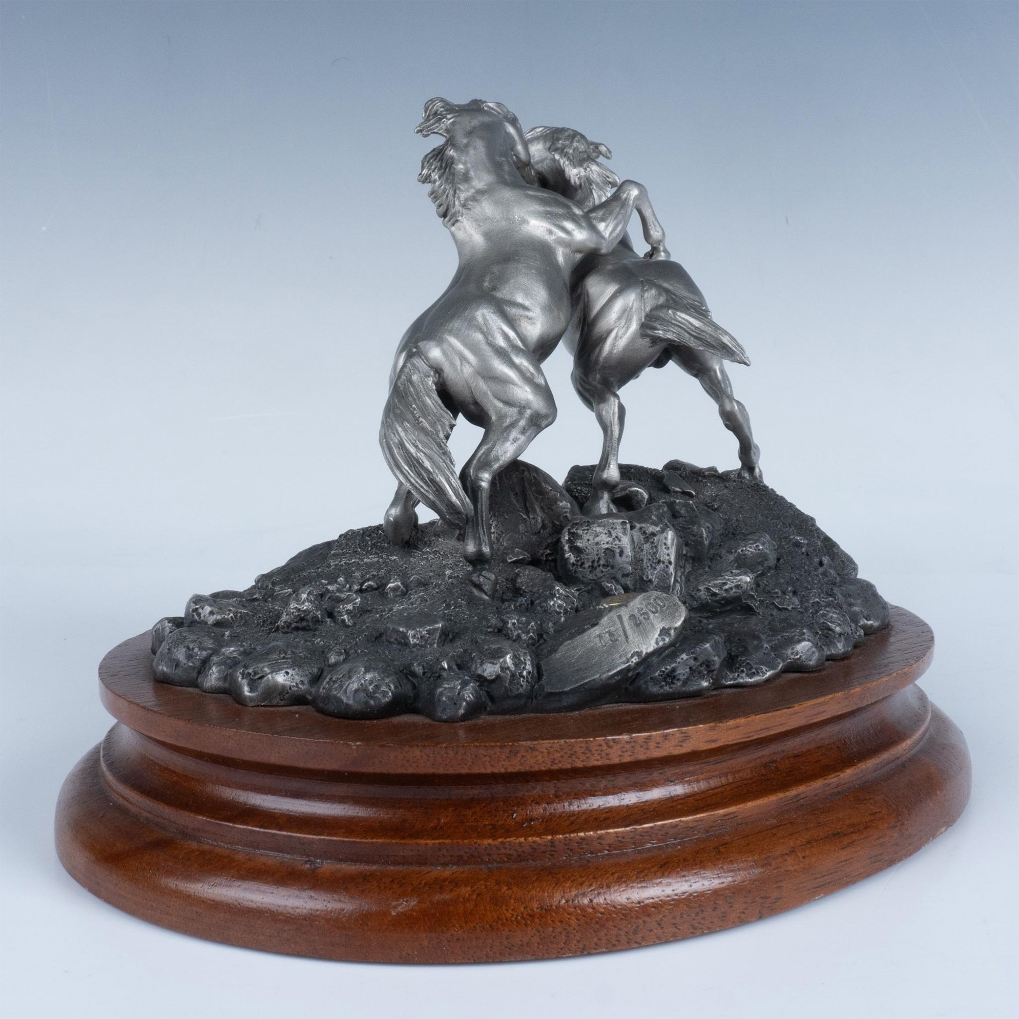 Chilmark | Chilmark Limited Edition Fighting Stallions Pewter Figurine ...
