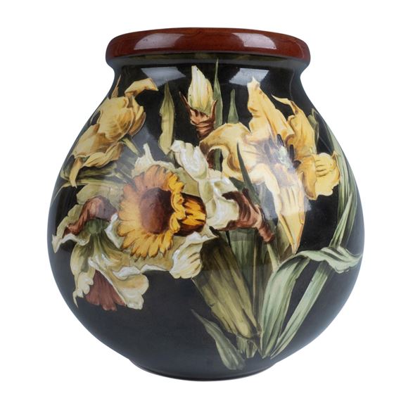 Mary Butterton | Doulton Lambeth Mary Butterton Faience Vase | MutualArt