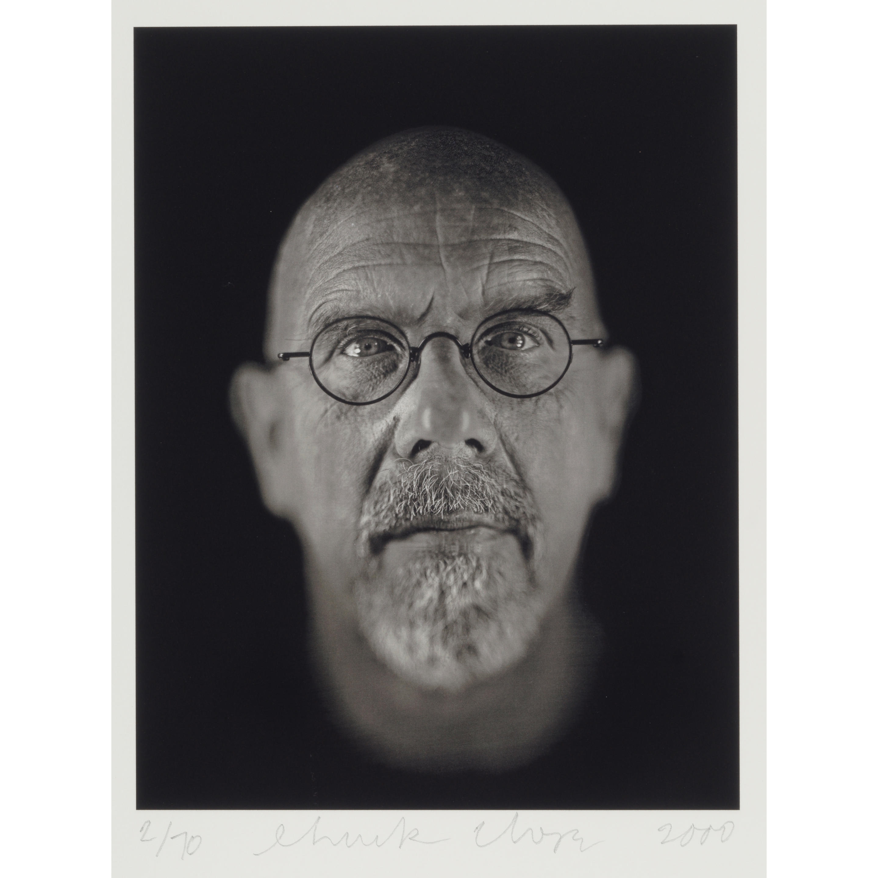 Chuck Close | Self-Portrait (2000) | MutualArt