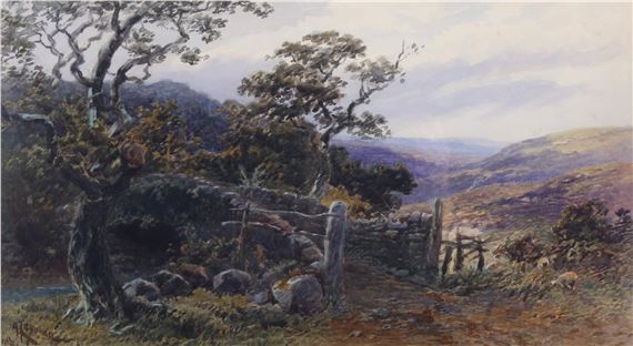 Alfred Leyman | old stone bridge (1894) | MutualArt