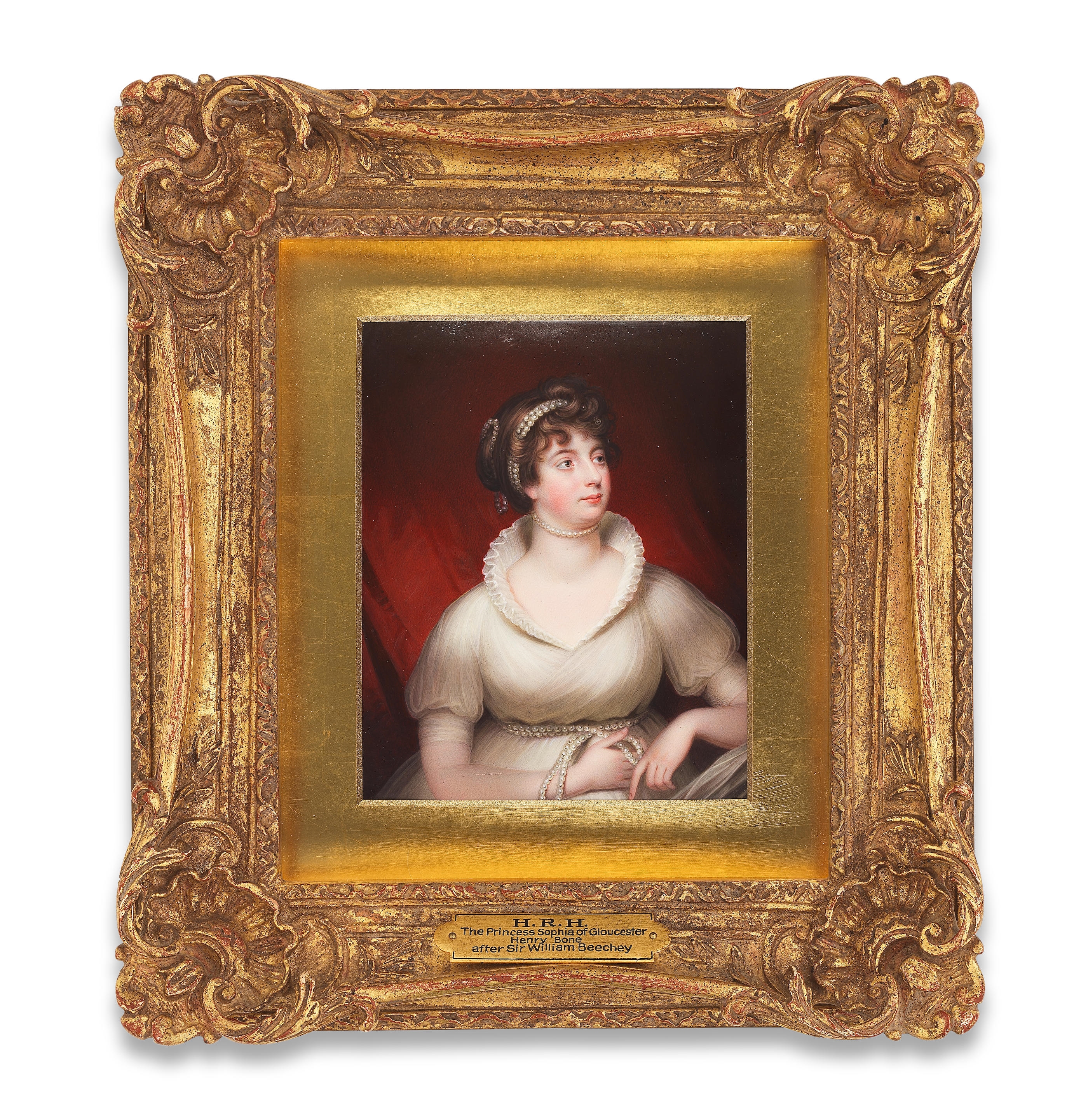 Henry Bone | Portrait of Princess Sophia Matilda of Gloucester (1773 ...