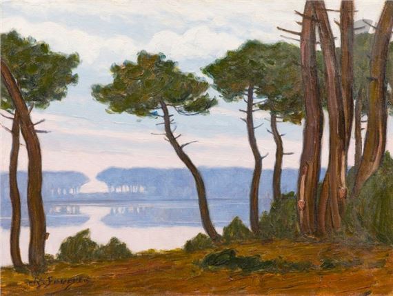 Jean-roger Sourgen | Landes landscape | MutualArt