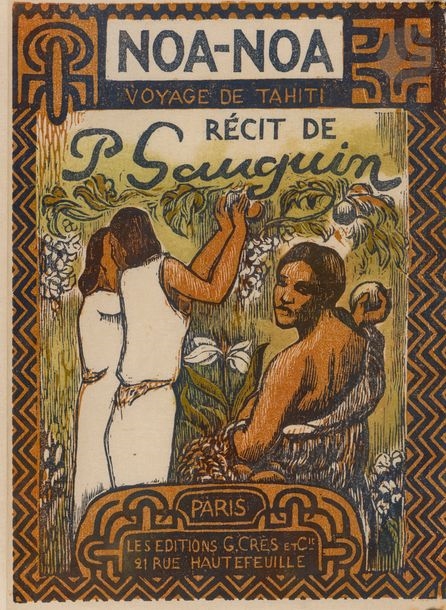 Georges-Daniel de‏ Monfreid | Illustration for the cover of Noa Noa ...