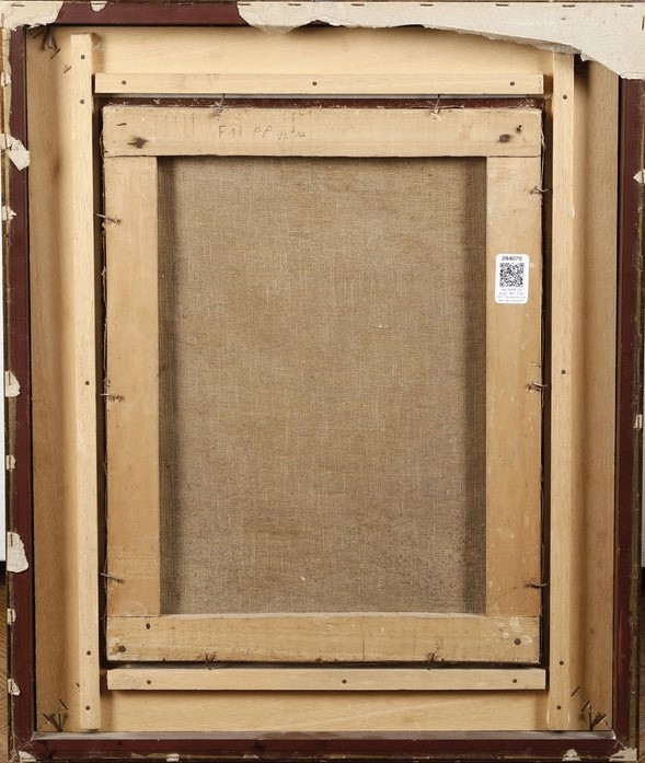 Flavio Bertelli | Casolare diroccato nelle colline bolognesi (1865 ...