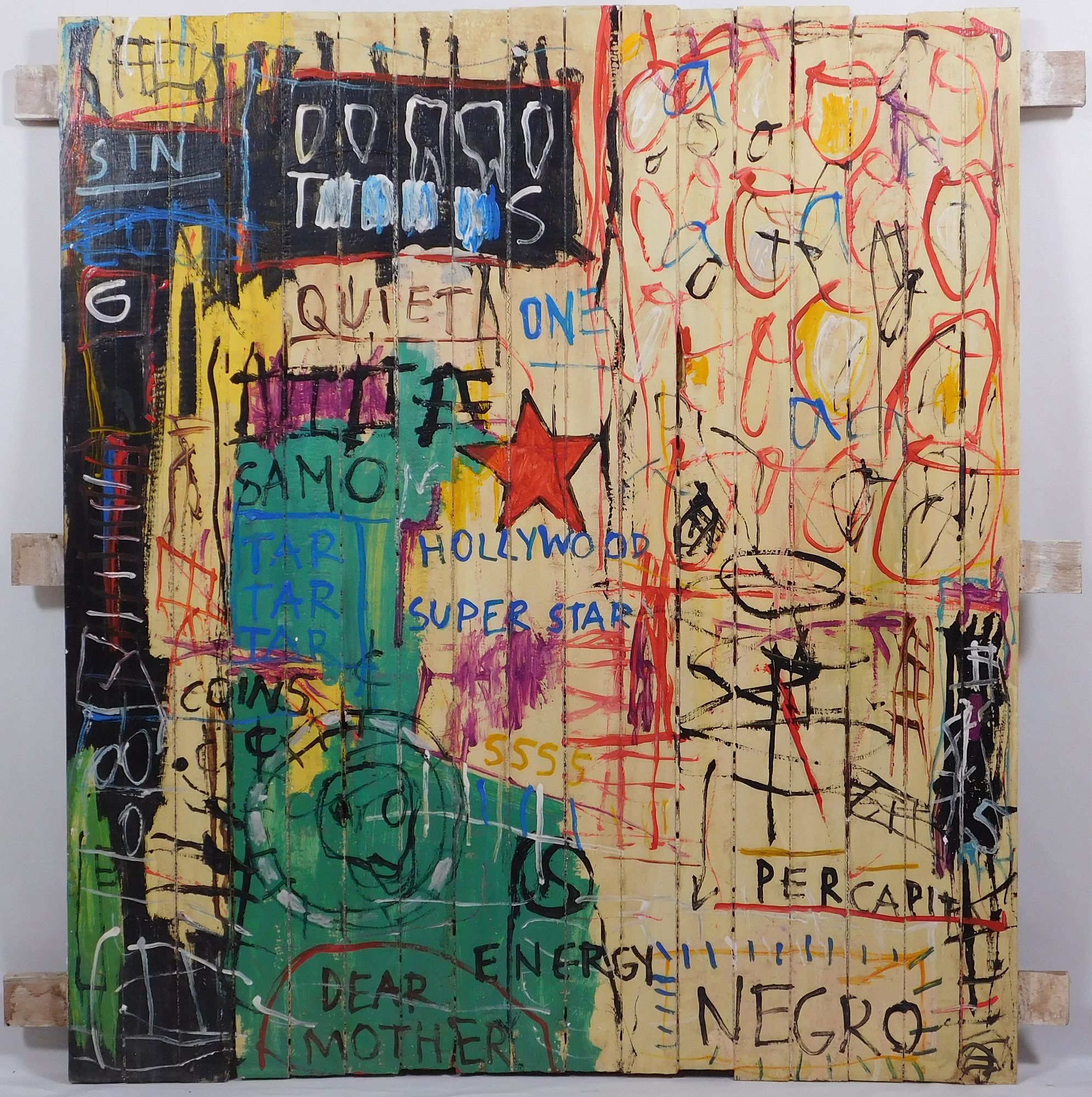 Jean-Michel Basquiat | Hollywood Superstar | MutualArt