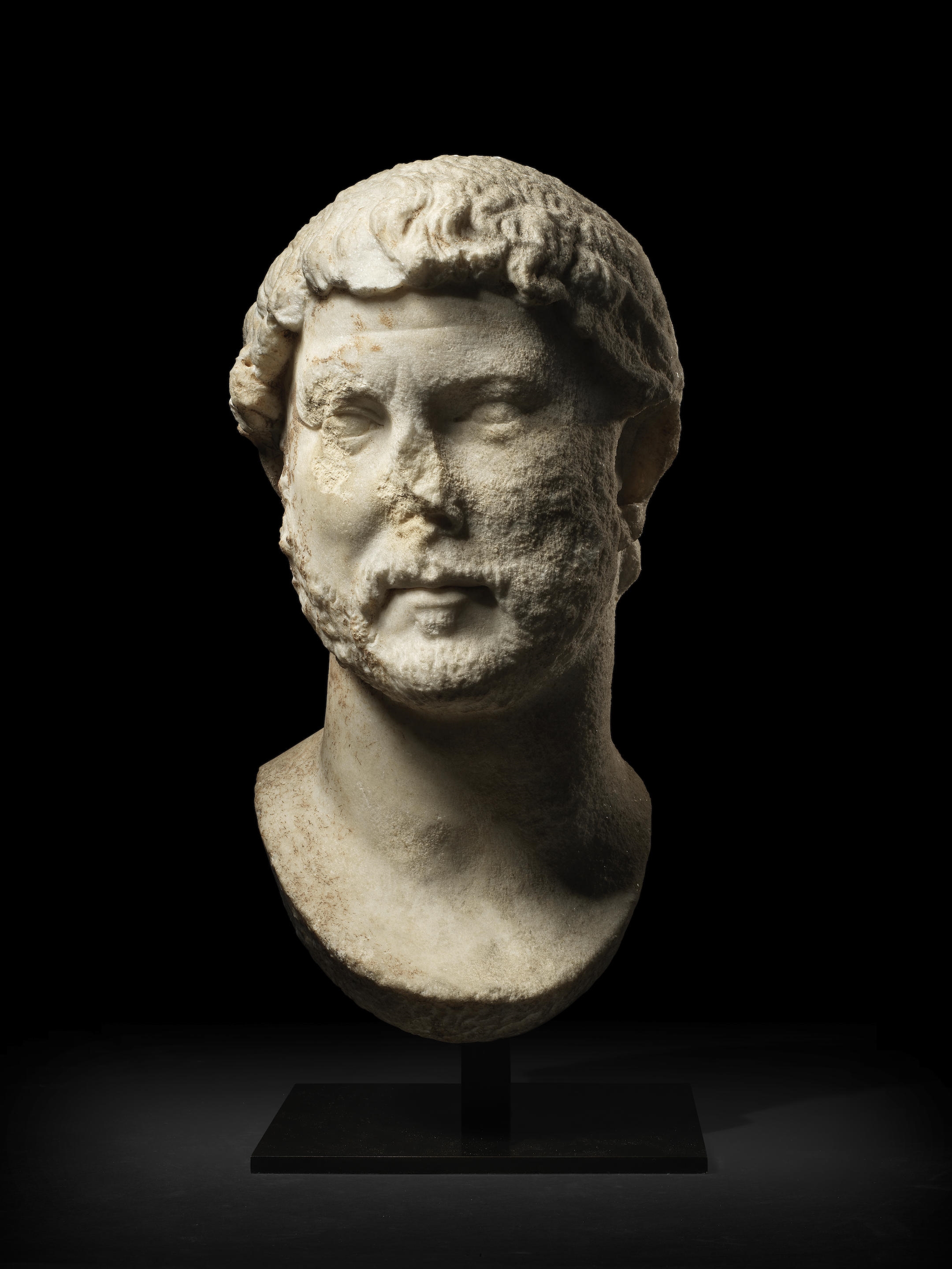 Roman School, 2nd Century | A monumental Roman marble portrait bust of ...