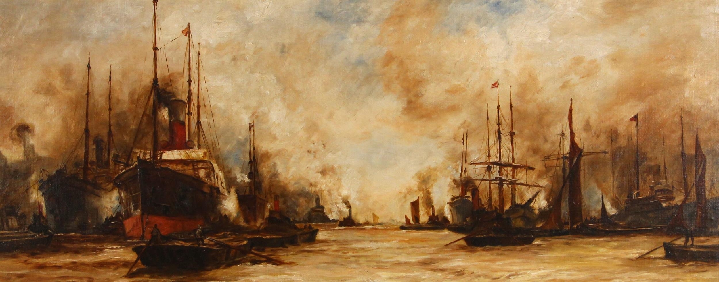 Frederick William Scarborough | ‘No 2 Pool Of London’, | MutualArt