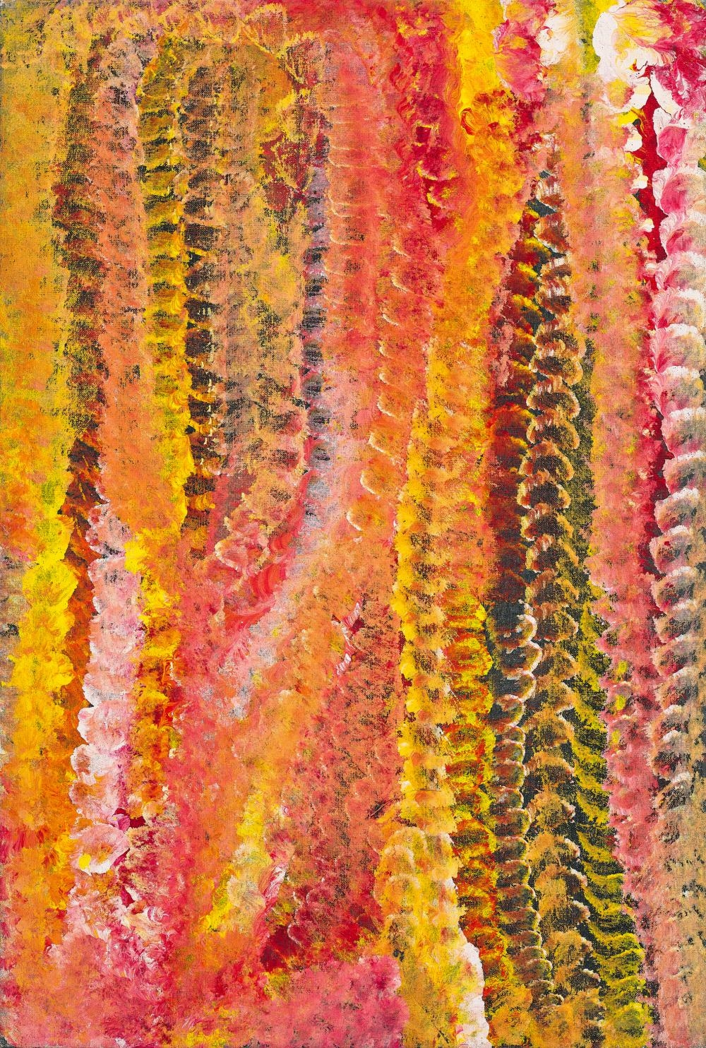 Emily Kame Kngwarreye Untitled 1995 Mutualart