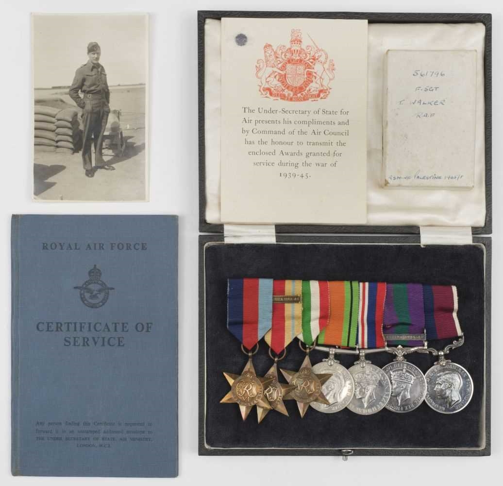 Group of Seven | A WWII group of seven to Flight Sergeant T (1939 ...