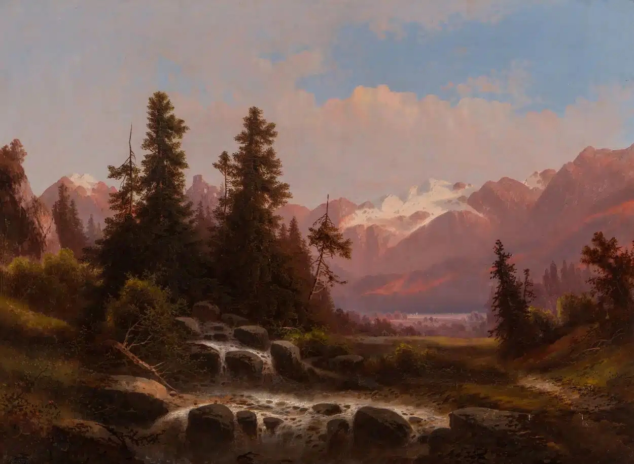 A. Ring | PEJZAŻ GÓRSKI | MutualArt