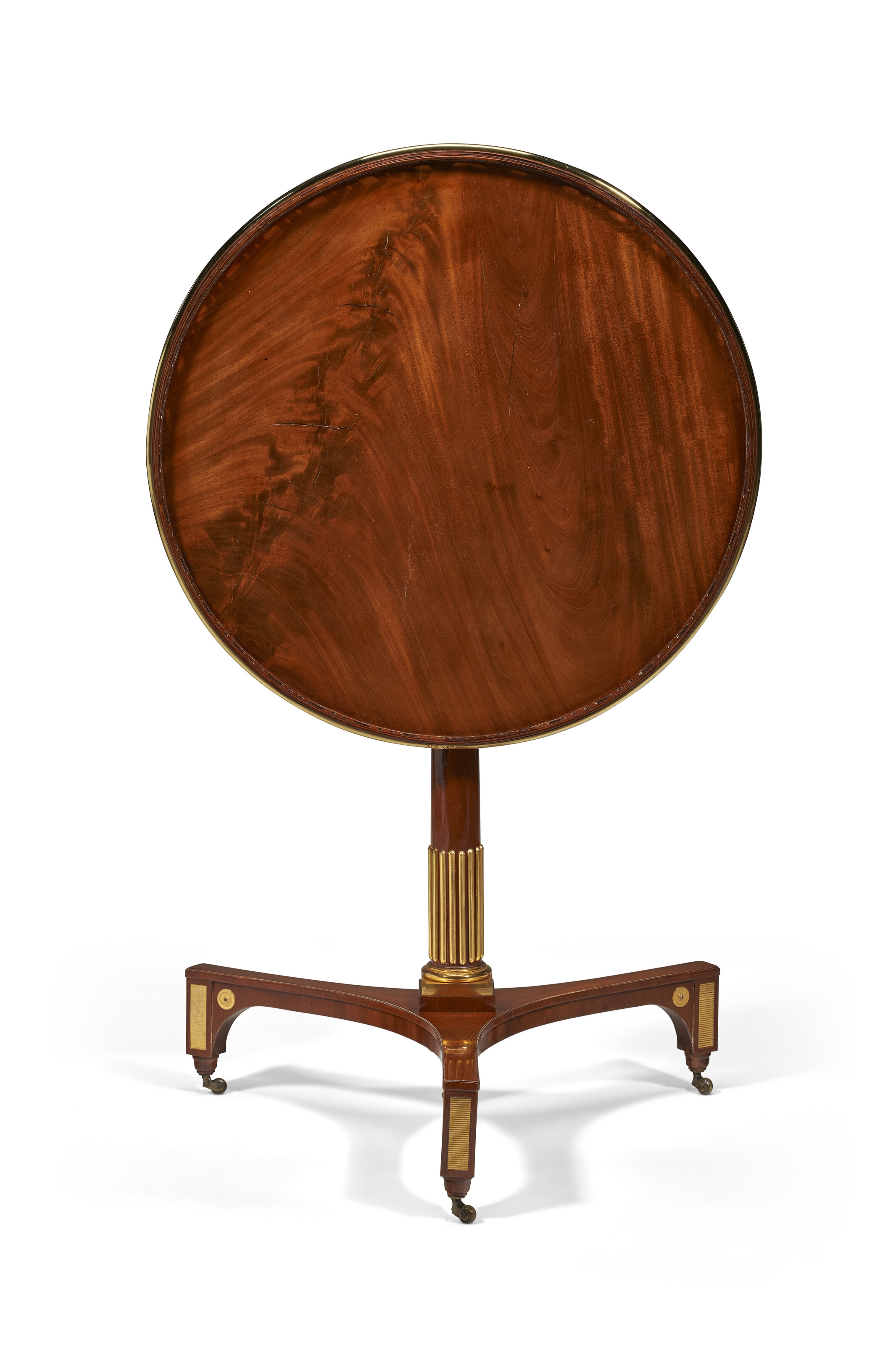 David Roentgen | A GERMAN ORMOLU-MOUNTED MAHOGANY GUERIDON | MutualArt