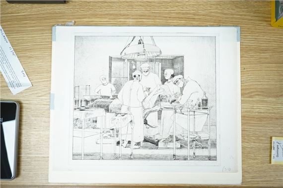 Edgar Holloway | drypoint etching (1937) | MutualArt