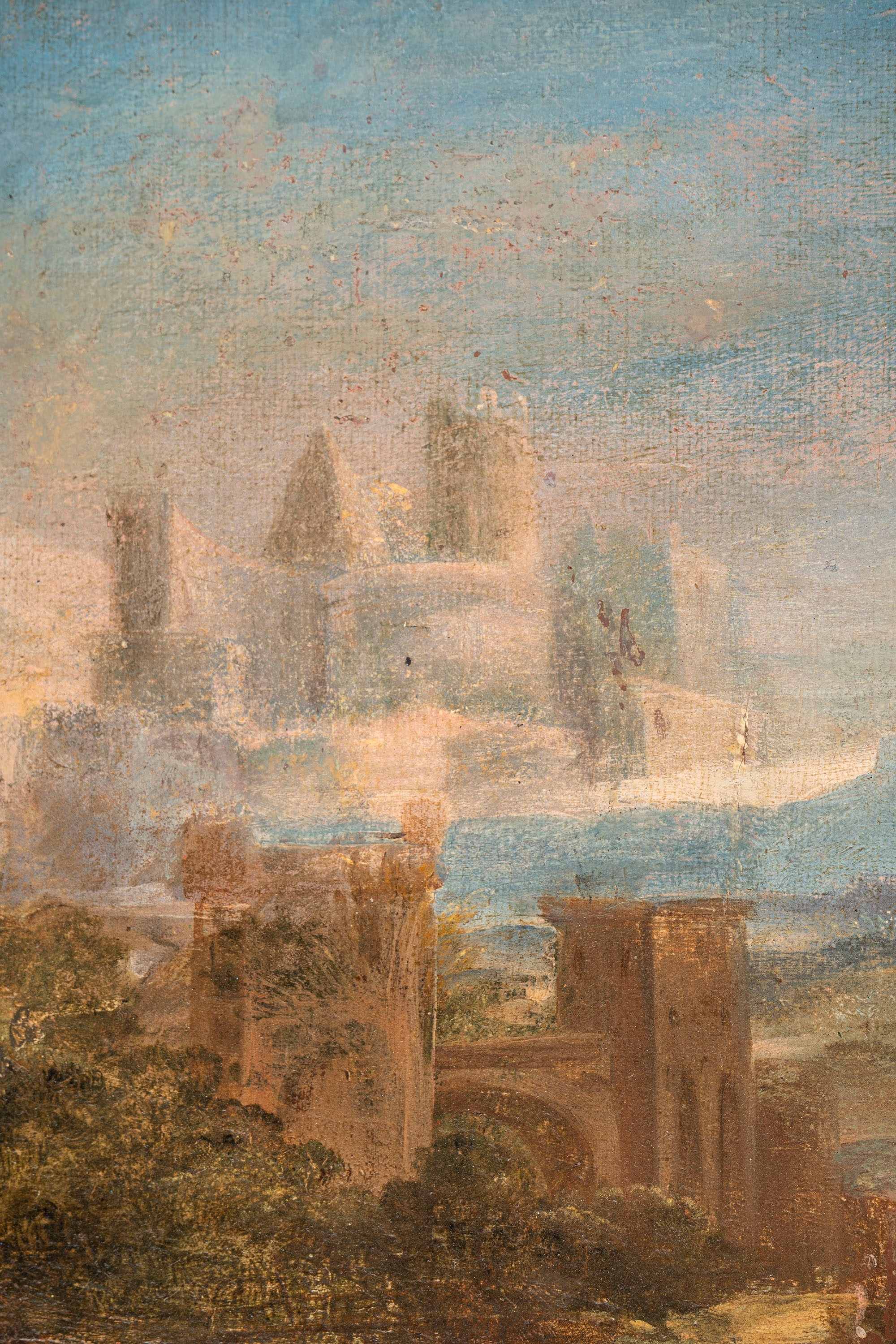 Viviano Codazzi | Architectural capriccio with mythological figures ...