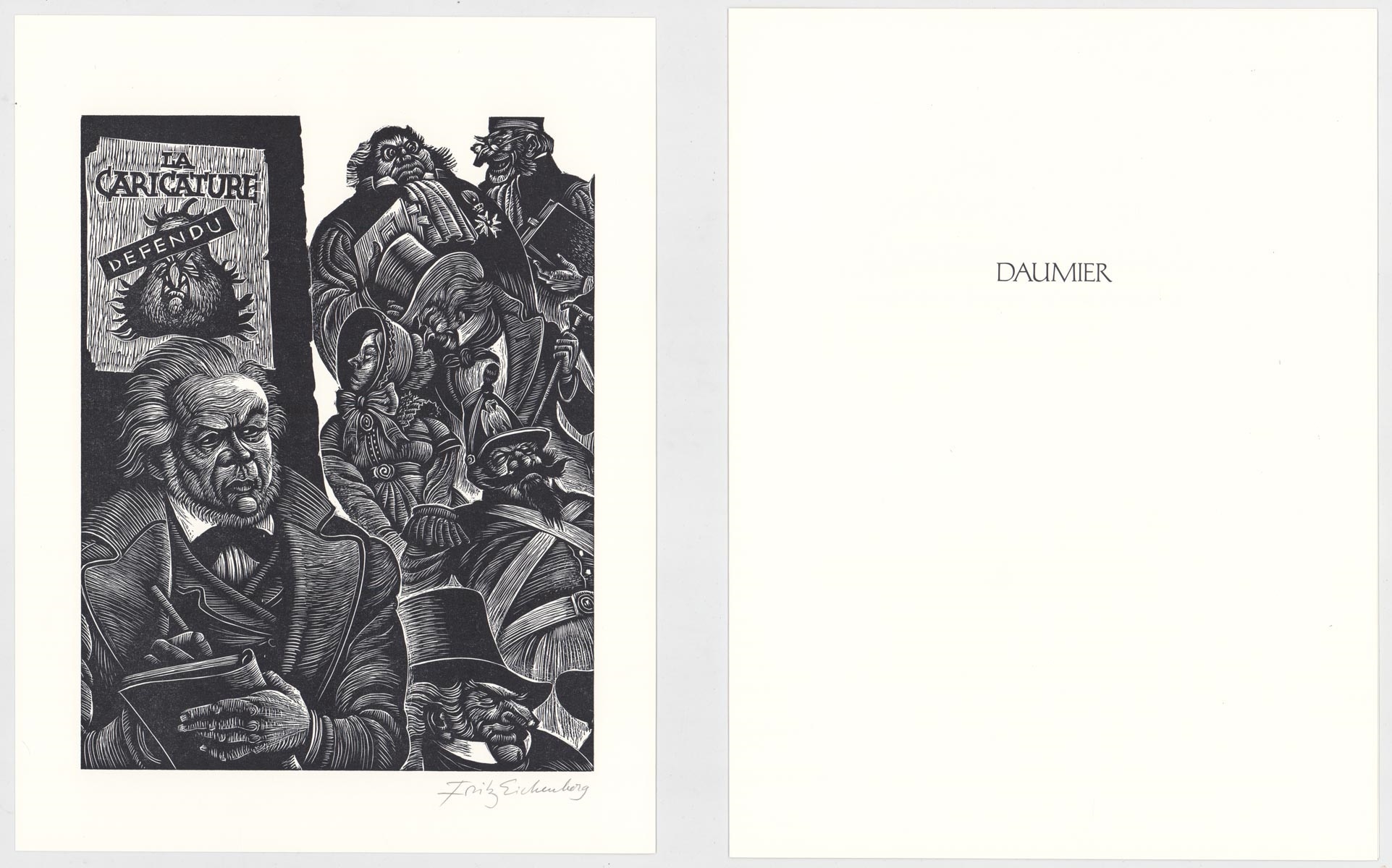 Fritz Eichenberg | Fritz Eichenberg Homage (12) Prints SIGNED | MutualArt