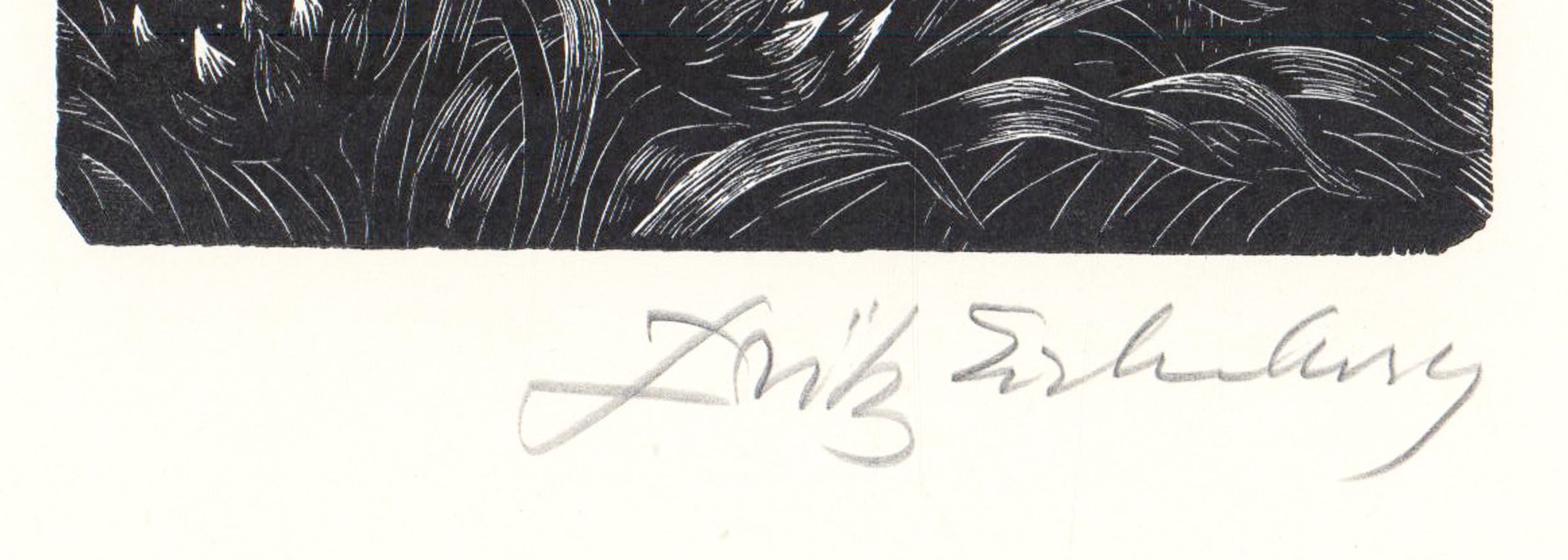 Fritz Eichenberg | Fritz Eichenberg (2) Wood Engravings SIGNED | MutualArt
