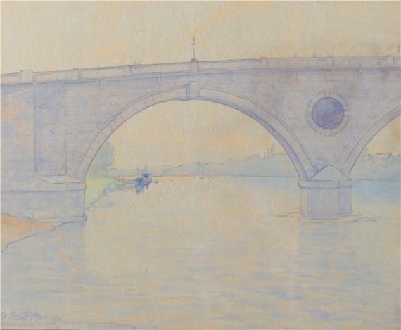 David Murray | view of Perth Bridge | MutualArt