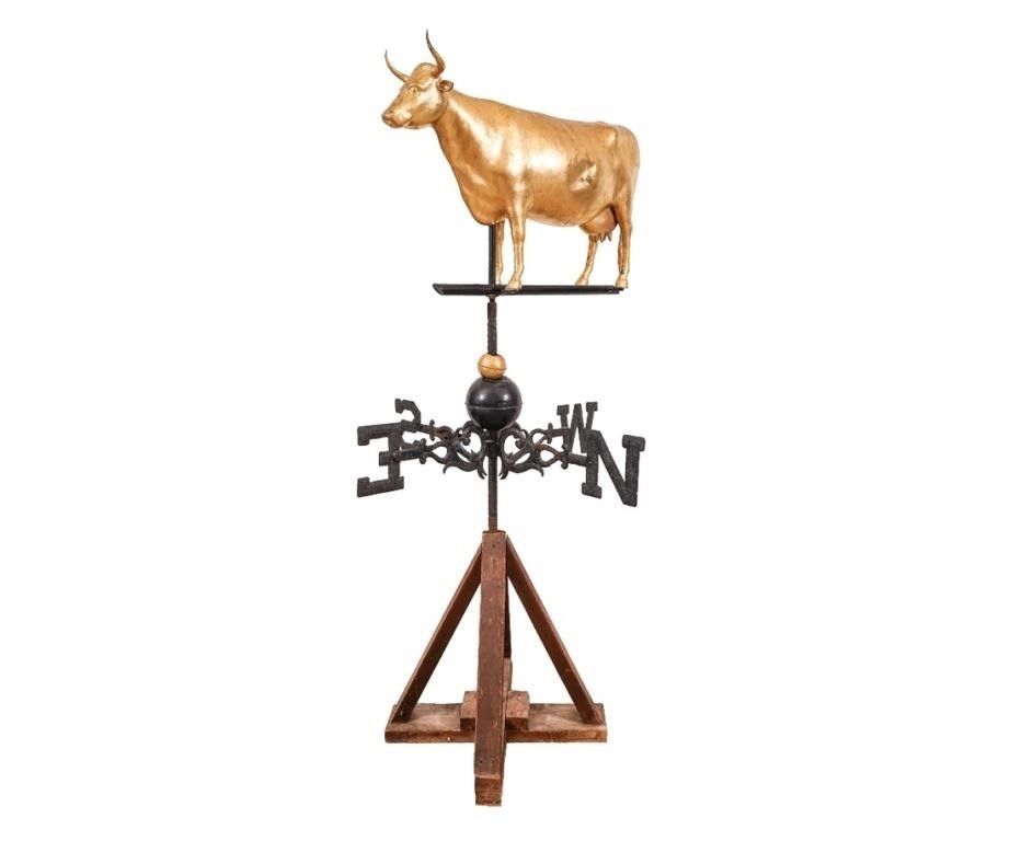 Directional | LARGE VINTAGE COW WEATHERVANE (19) | MutualArt