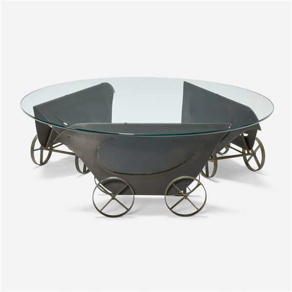 Gere Kavanaugh | Birds on Wheels table (Circa 1995) | MutualArt
