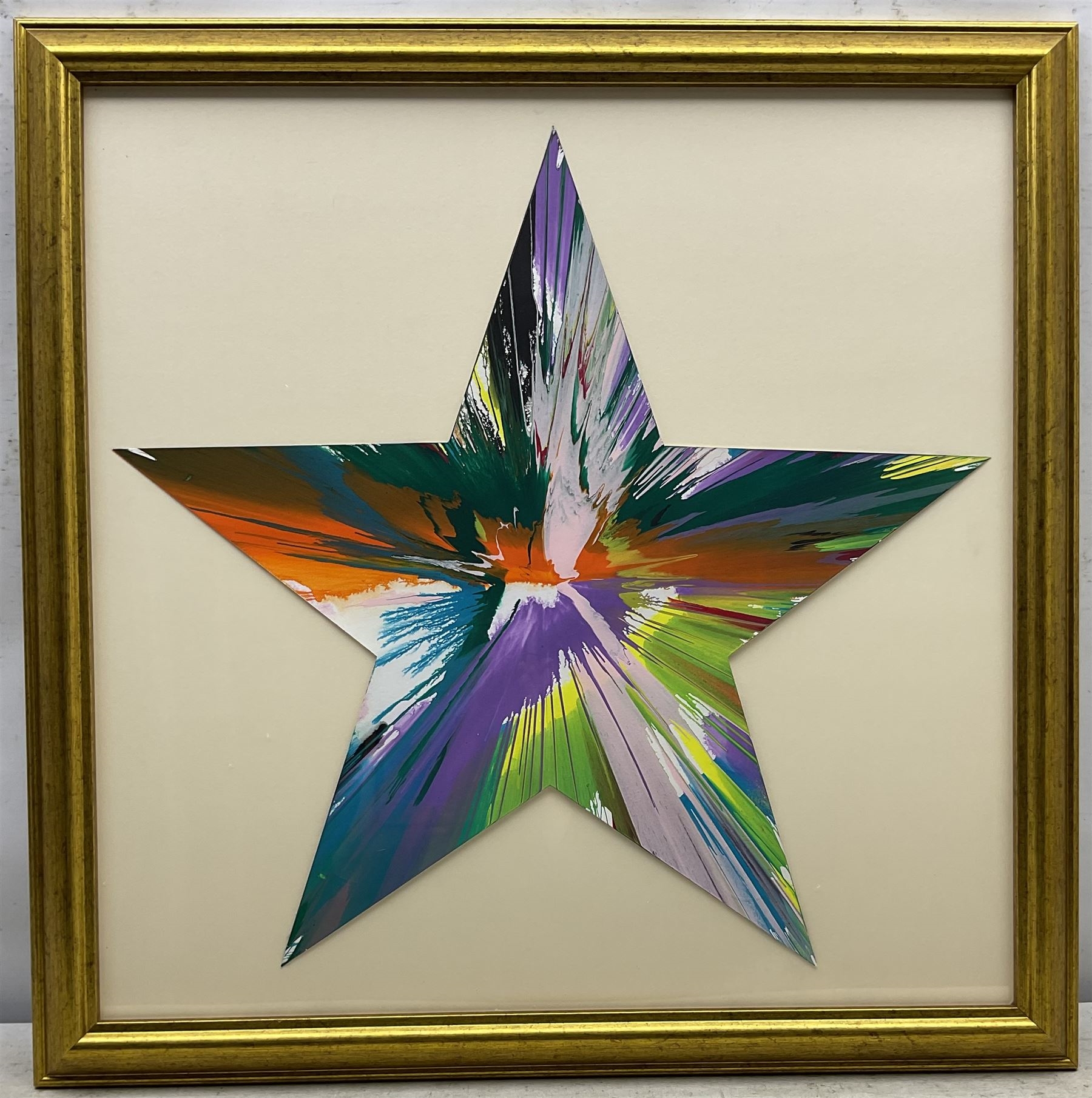 Damien Hirst | Star Spin Painting 2009 (2009) | MutualArt
