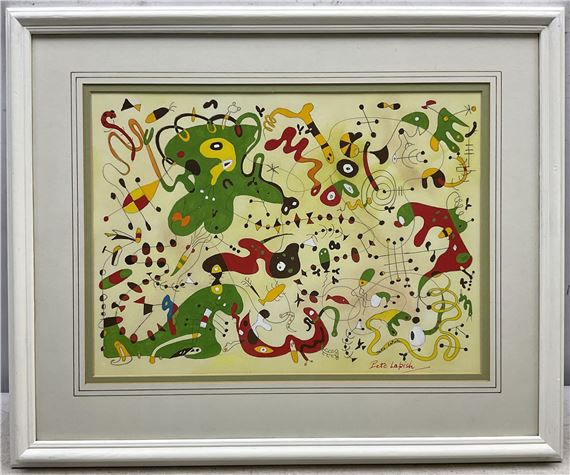 Peter K. Lapish | Amorous Amorphism (Shades of Miró | MutualArt