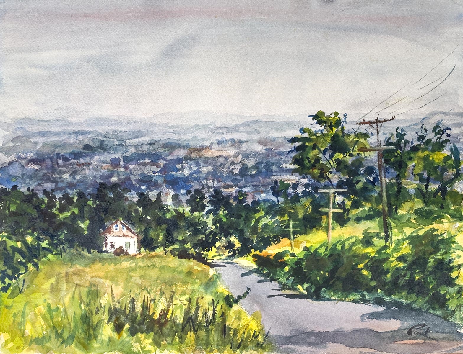 Paul Berhard Seckel | Paul Berhard Seckel Original Watercolor | MutualArt