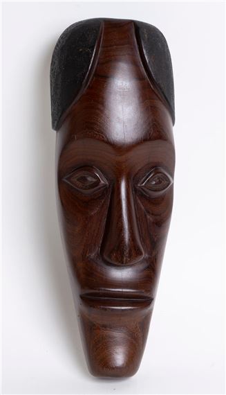 African School, 20th Century | AFRICAN SCHOOL - Elongated Mask With ...