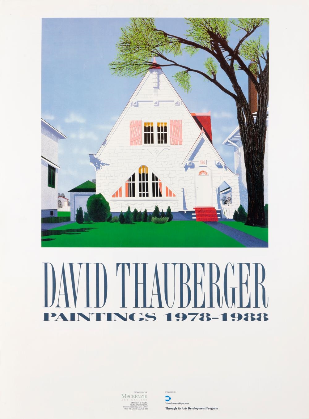 David Thauberger | Mackenzie Art Gallery Exhibition Poster | MutualArt