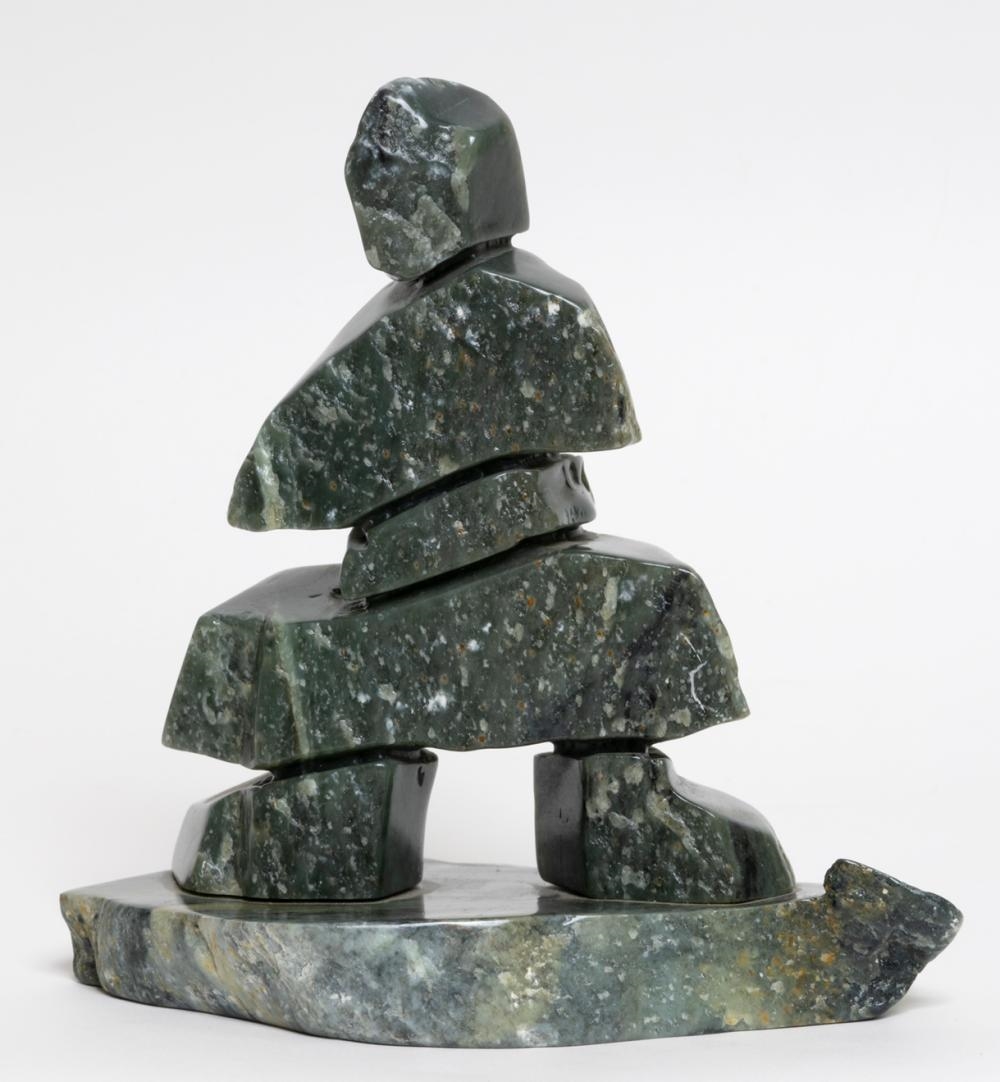 Cathy Michetti | Inukshuk on Slate Base (2007) | MutualArt
