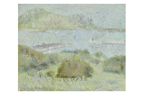 Patrick Collins | Irelands Eye from Howth Castle (2011) | MutualArt