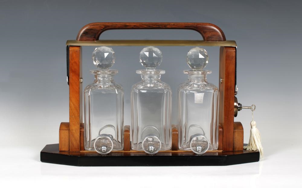 Louis Prodhon | A French 1930's Art Deco tantalus designed by Louis ...