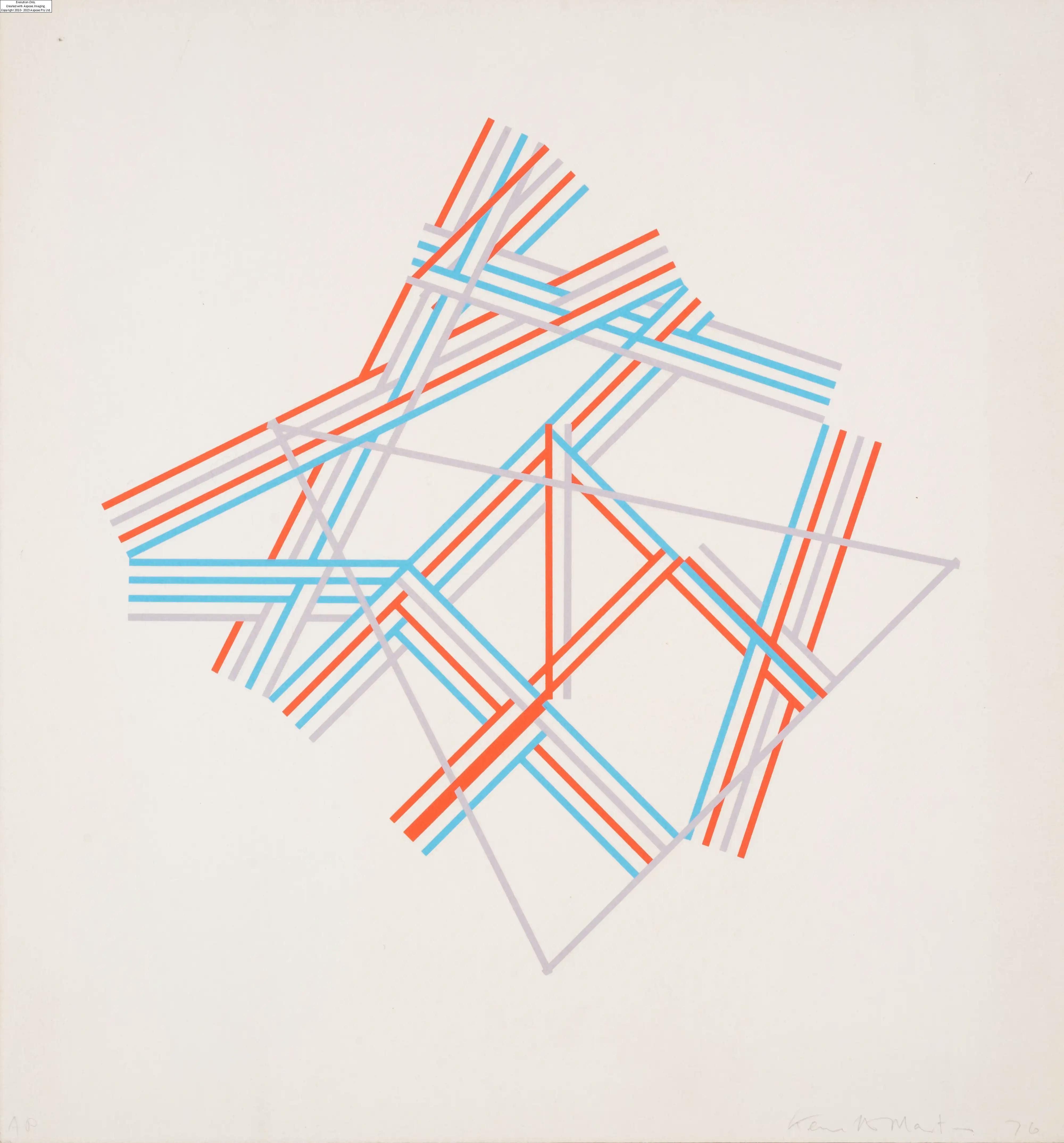 Kenneth Martin | 91Kenneth Martin (1905-1984)Pier and Ocean Screenprint ...