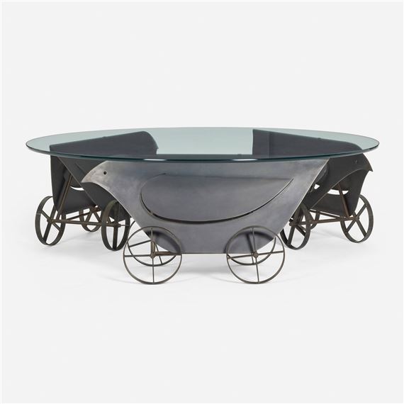Gere Kavanaugh | Birds on Wheels table (Circa 1995) | MutualArt