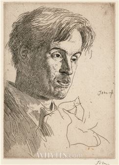 Augustus Edwin John | The Fortune Teller | MutualArt