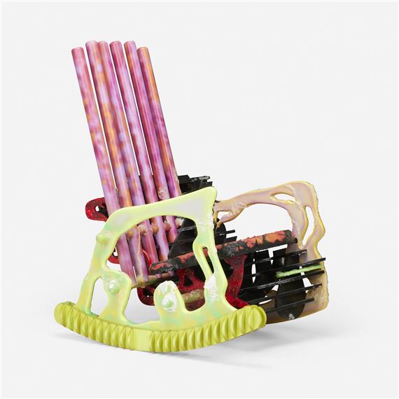 Toomas Toomepuu | Rain Dance rocking chair (2019) | MutualArt
