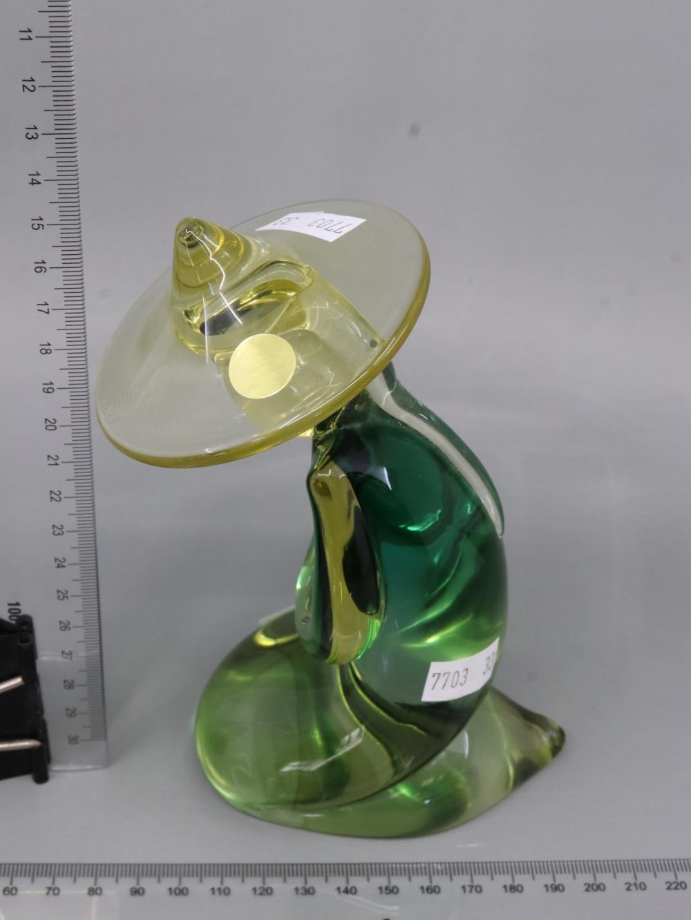 Pino Signoretto | PINO SIGNORETTO ART GLASS KNEELING ORIENTAL FIGURE ...