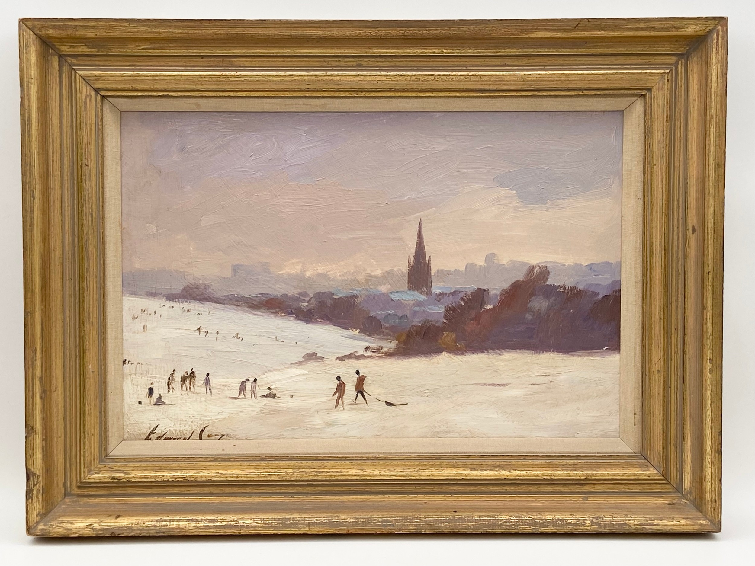 Edward Brian Seago | Norwich from the Heath | MutualArt