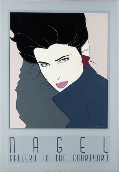 Patrick Nagel | Gallery in the Courtyard | MutualArt