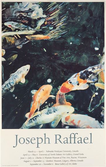 Joseph Raffael | Lily Pond Glistening | MutualArt